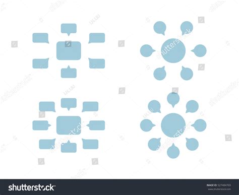 Empty Diagram Design Stock Vector Royalty Free 527484769 Shutterstock