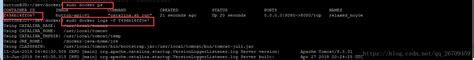 Docker安装tomcat镜像并部署web项目简述docker Tomcat Csdn博客