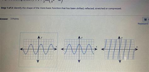 [answered] step 1 of 2 identify the shape of the more basic function