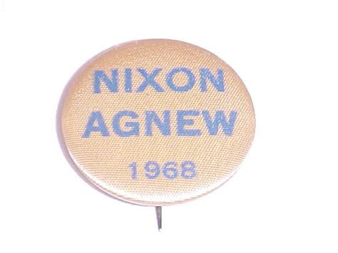 Nixon Agnew 1968 Richard Nixon And Spiro Agnew Political Etsy