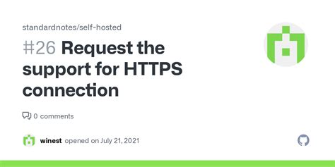 request the support for connection · issue 26 · standardnotes