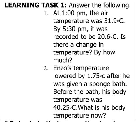 Solved Learning Task 1 Answer The Following 1 At 100 Pm The Air