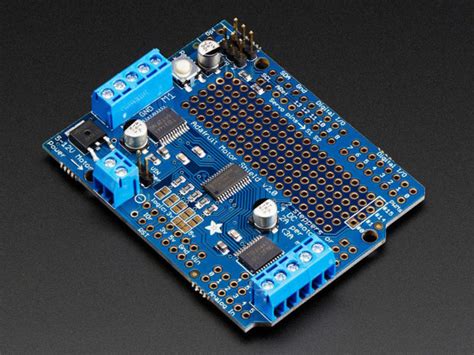 Adafruit Motor Stepper Servo Shield For Arduino V2 V2 3 Kit Kiwi Electronics