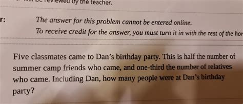 Solved By The Teacher R The Answer For This Problem Cannot Chegg Com