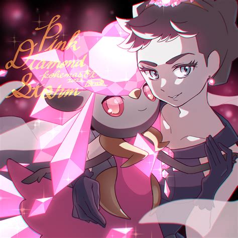 Diantha Diancie Mega Diancie And Diantha Pokemon And 1 More Drawn