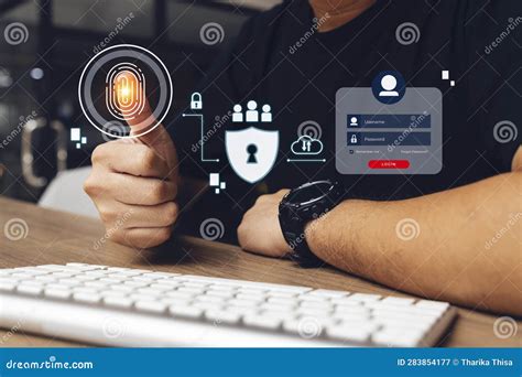 Digital Illustrations For Cybersecurity And Privacy Concepts Secure