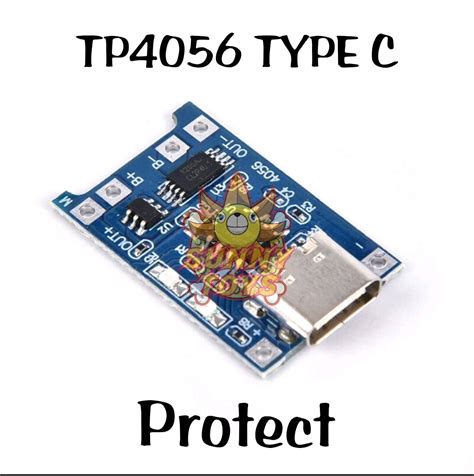 Modul Charger TP4056 Dengan Proteksi Lithium Battery CHARGING Output 5v 1A Micro Type C Lazada