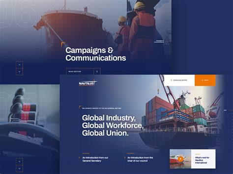 annual report microsite by jordan donnelly for impression on dribbble