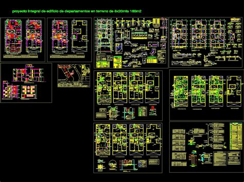 Immeuble Dans Autocad Téléchargement Cad 154 Mb Bibliocad
