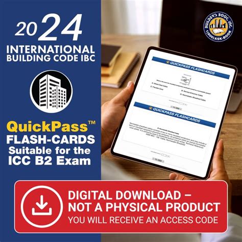 Buy 2024 International Building Code Ibc Quickpass Flash Cards Online