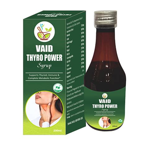 Supports Thyroid Immune And Complete Metabolic Function Syrup Age Group For Adults At Best