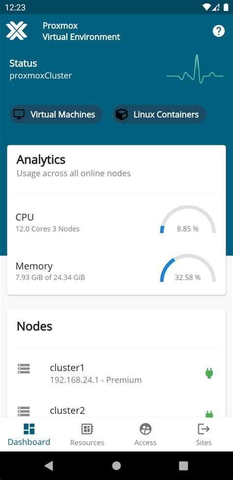 Proxmox Virtual Environment 1 8 0 Apk Download By Proxmox Server