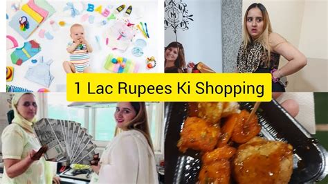 Mummy Ne Kar Li Planning Pure Lac Rs Ki Shopping Baby Or Bahu Ke Liye Swamitbadesra Couple