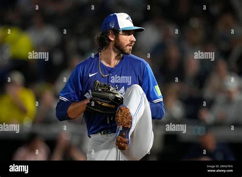 Toronto Blue Jays Relief Pitcher Jordan Romano Throws During The Fourth