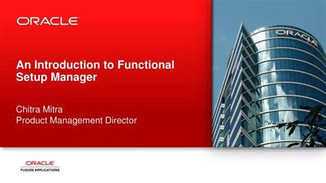 Ppt An Introduction To Functional Setup Manager Powerpoint