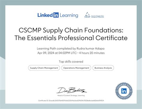 rudra kumar adapa on linkedin certificate of completion