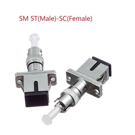Fiber Adapter Connector St Male Fc Female St Male Grandado