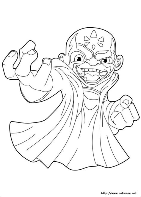 Dibujos Para Colorear De Skylanders