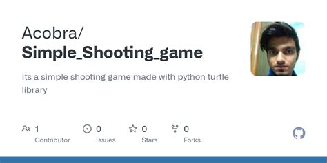 Github Acobrasimpleshootinggame Its A Simple Shooting Game Made