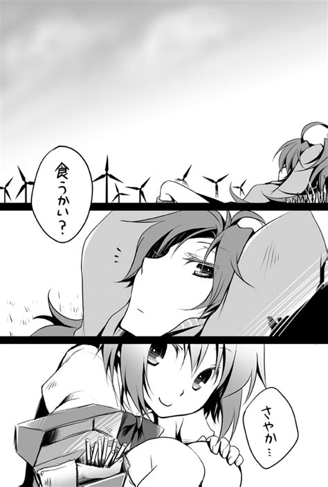 Miki Sayaka And Sakura Kyoko Mahou Shoujo Madoka Magica And 1 More