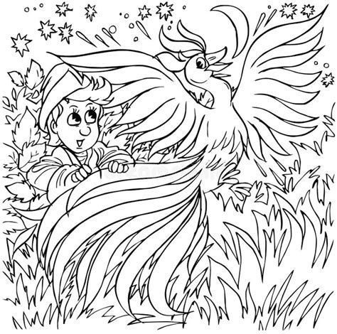 Firebird Drawing Stock Illustrations 802 Firebird Drawing Stock
