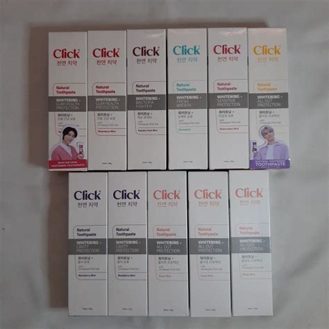 Jual Click Natural Toothpaste Odol Pasta Gigi Shopee Indonesia