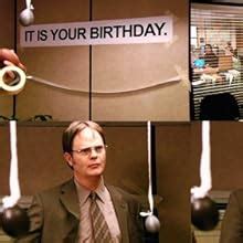Cool Tv Props It Is Your Birthday Banner As Seen On The Office