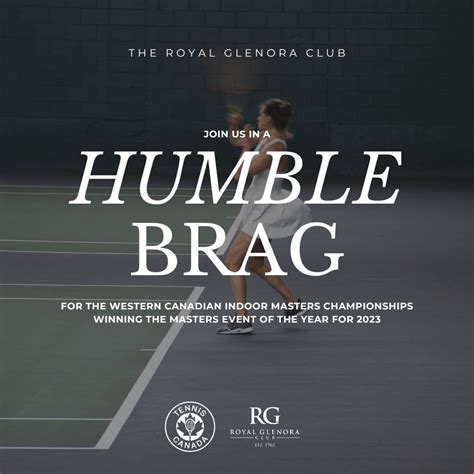 Incredibly Grateful To Receive This Nomination From Tennis Canada Thank You To Our Organizing