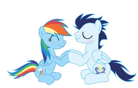Rainbow Dash And Soarin Vector By Soarindasher10 On Deviantart