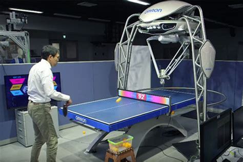 This Ping Pong Playing Robot Makes Forrest Gump Look Lazy Nbc News