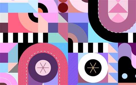 Seamless Geometric Pattern Design 361684 Templatemonster