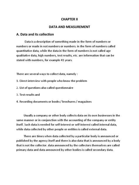 Ringkasan Bab 2 Basic Statistic Pdf Level Of Measurement Measurement