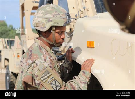 Us Army Soldier Assigned To The 3rd Armored Brigade Combat Team