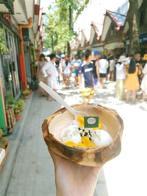 보라카이에서 꼭 먹어야하는 코코넛아이스크림 꿀팁 캐시피드