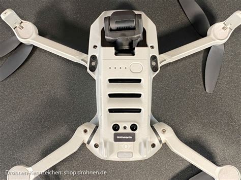 DJI MINI 4K Drohnen Plakette Kennzeichen
