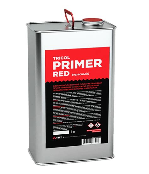 Однокомпонентный полиуретановый грунт праймер TRICOL PRIMER RED купить ...
