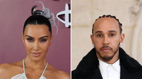Kim Kardashian Shares Rare Glimpse Of Lewis Hamilton