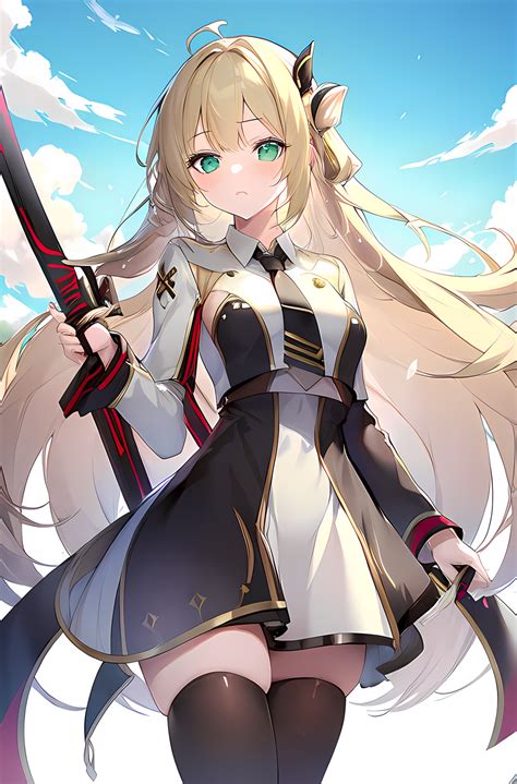 Sky Striker Raye ｜ai Art Model Pixai