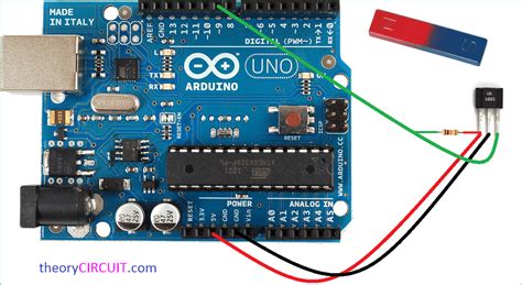 Hall Effect Sensor Arduino Program