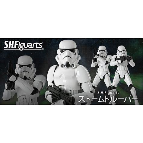 BANDAI STAR WARS Tamashii Nations S H Figuarts STAR WARS STORM TROOPER bandai ลอตเจแปน รน