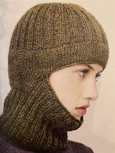 balaclava knitting pattern free