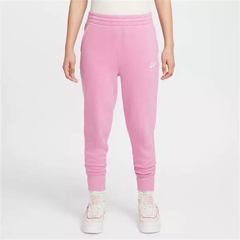 Girls 7 16 Nike Sportswear Club Fleece High Waisted Fitted Pants