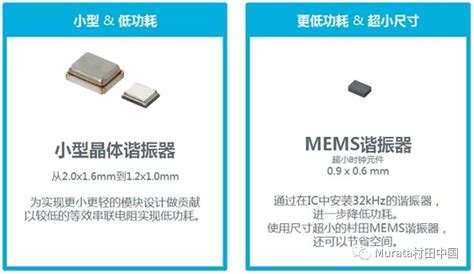 用于医疗器械中的村田时钟元件 电子创新元件网