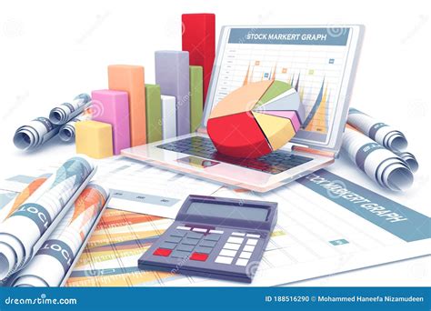 Business Graph And Chart Stock Illustration Illustration Of Commerce 188516290