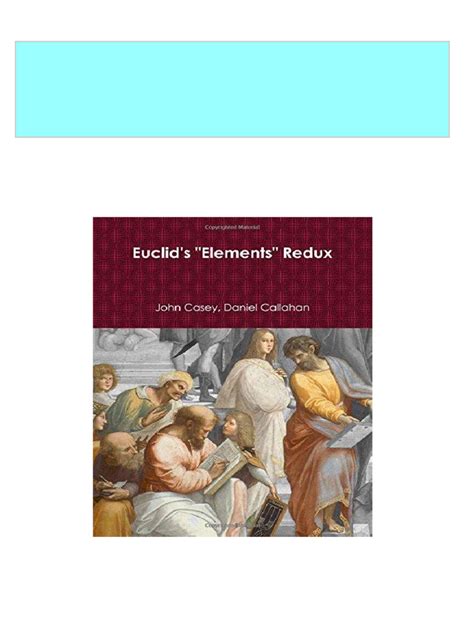 Euclid S Elements Redux John Casey All Chapters Instant Download Pdf