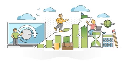 Productividad Con Concepto De Esquema De Desarrollo De Rendimiento De