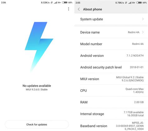 Xiaomi Redmi A Miui Android Nougat Update Starts Rolling Out