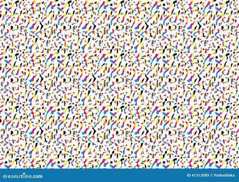 Abstract Cmyk Pattern Background Textures Stock Vector Illustration