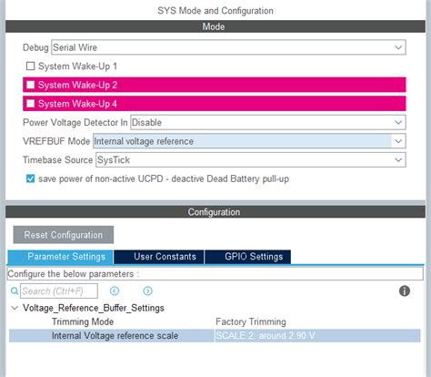 Solved Vref Internal Voltage Reference G431 Series
