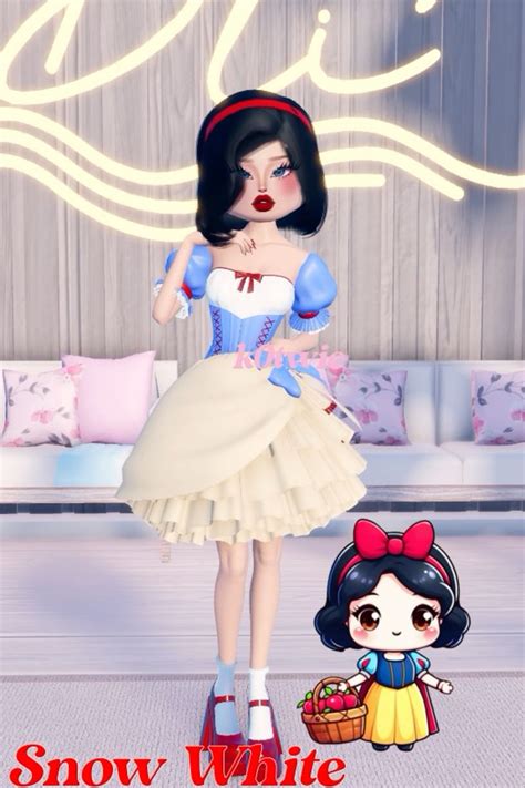 Snow White ️ Dti In 2024 Dress To Impress Snow White Outfits Snow